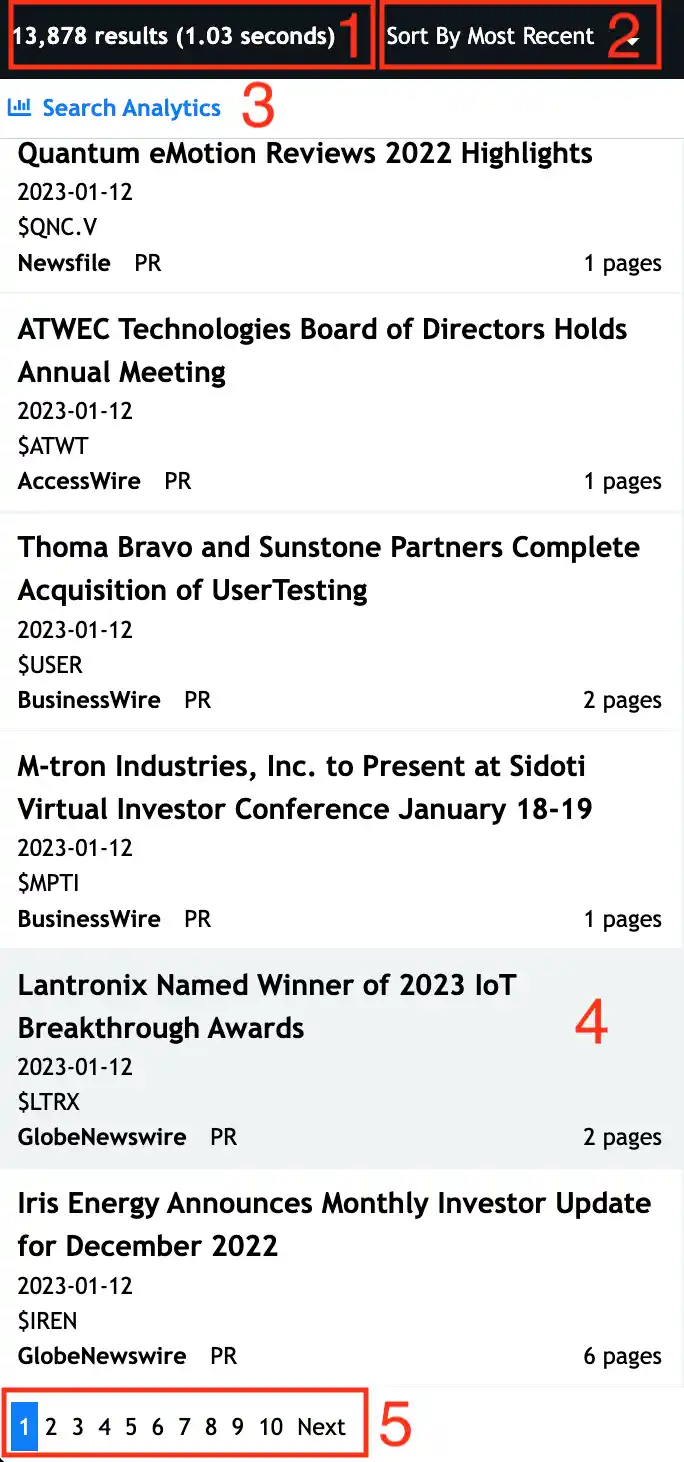 Alpha Research - The most powerful stock research platform.